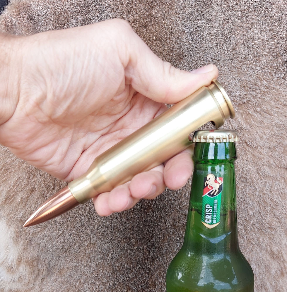14.5mm Bullet Bottle Opener - Brass | thegiftarmoury