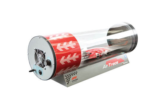 Air Trace Visualization System | F1 in Schools Spain