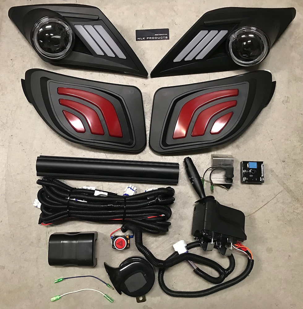 YAMAHA DRIVE 2 LED SUPER DELUXE LIGHT KIT 48V('17+) with Sequential ...