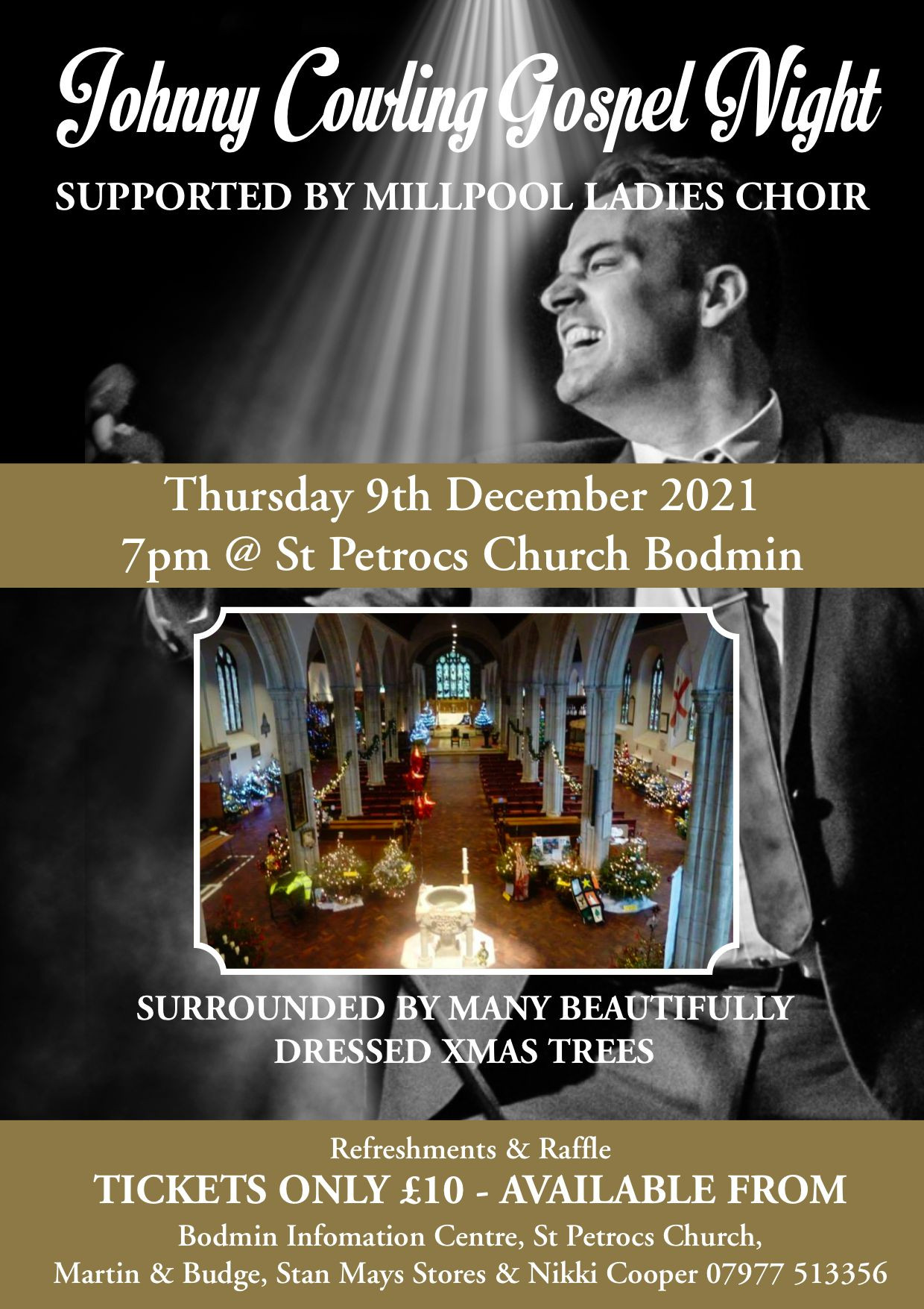 Johnny Cowling Gospel Night | Bodmin Way