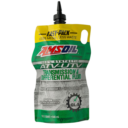 AMSOIL Synthetic ATV/UTV Transmission & Differential Fluid 1L | My Site