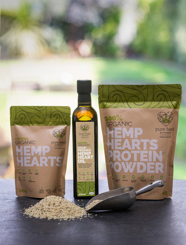 Hemp Food Bundle - Bottled Oil | Pure Heart Aotearoa