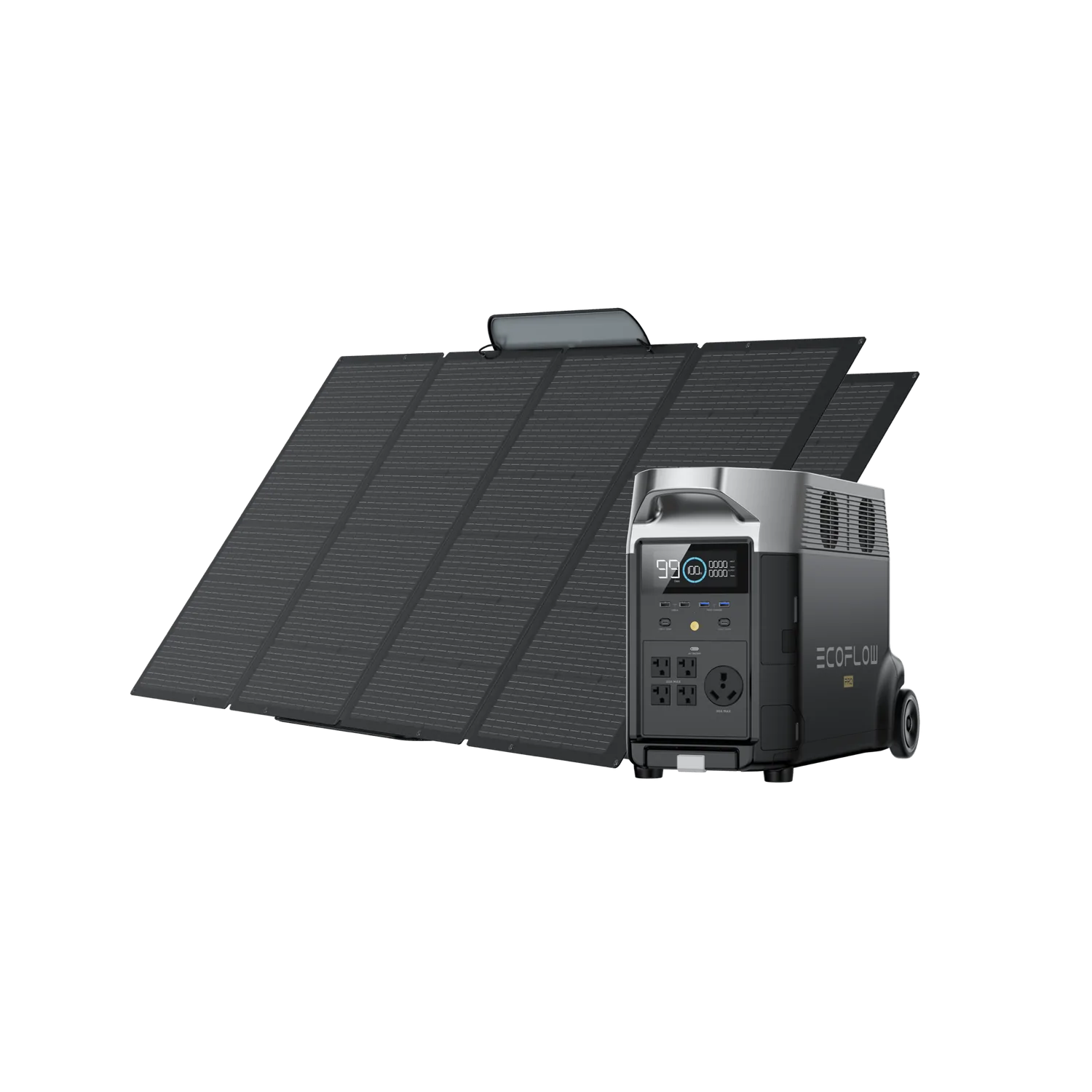 EcoFlow DELTA Pro + 400W Solar Panel | Lightharvest Solar