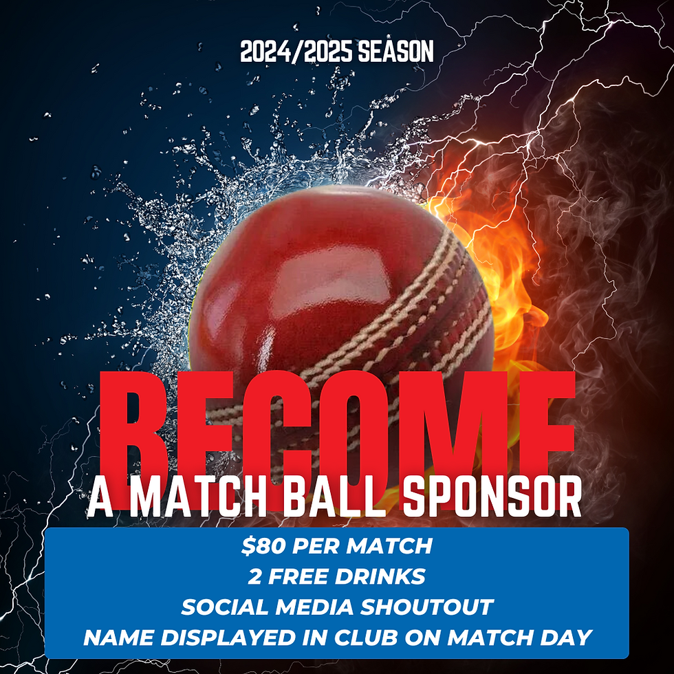 Match Ball Sponsor