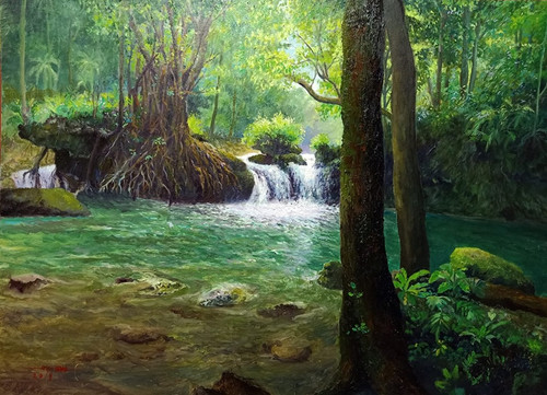 Kawasan Falls | Cebu Artist