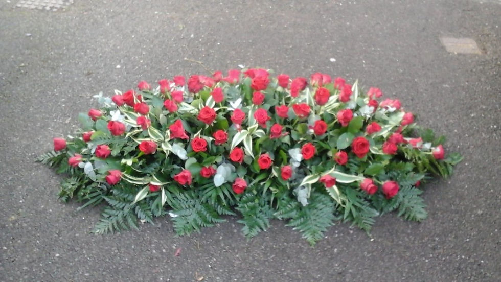 Ex large Red Rose spray | Orange Pip Florist