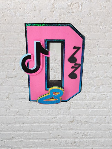 Tik Tok Inspired 3D letters | Swift-Slice