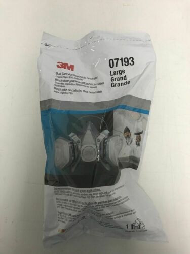 Respirator 3M 07193 Dual Cartridge Respirator Assembly Organic Vapor ...