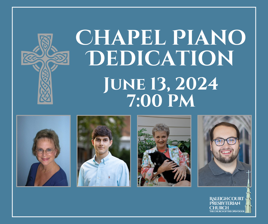 Chapel Piano Dedication Concert | RCPC Roanoke