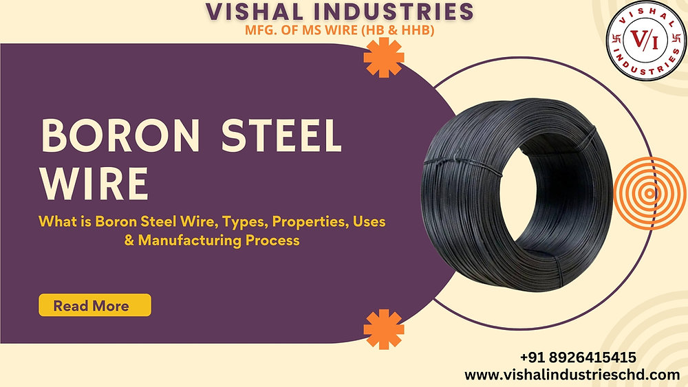 Boron Steel Wire – What is Boron Steel Wire, Types, Properties, Uses ...