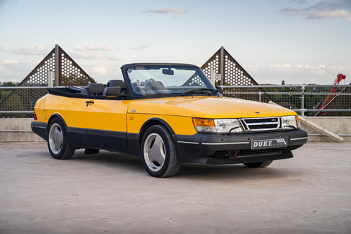 1992 Saab 900 Turbo S Convertible Monte Carlo Yellow Edition | Duke of ...