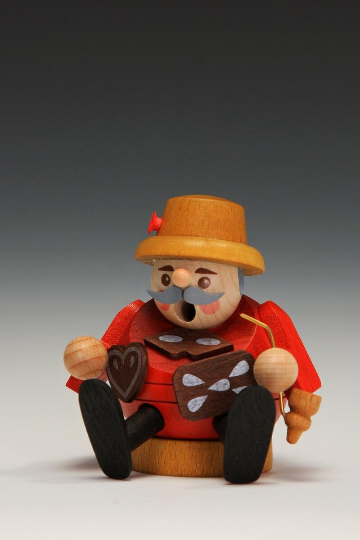German Erzgebirge Smoker Figure: "Mini Gingerbread Seller" | Barclay CO.