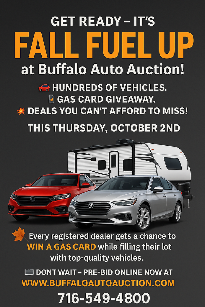 UPCOMING AUCTIONS | Buffalo Auto Auction