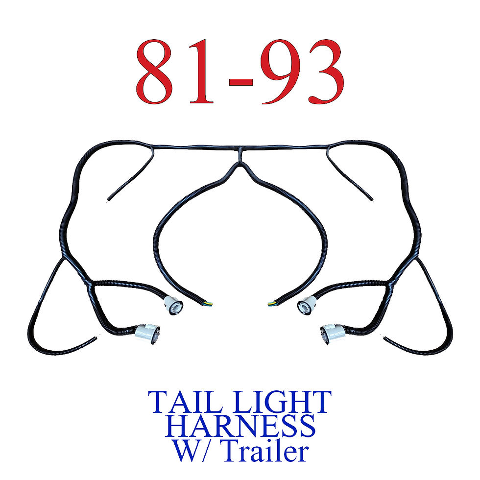 Tail Light Harnesses | Mrtaillight Ltd