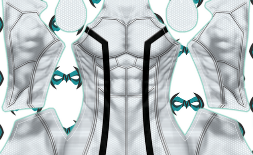 Magneto White Suit | Cyan Man Designs