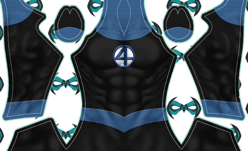 Fantastic 4 | Cyan Man Designs