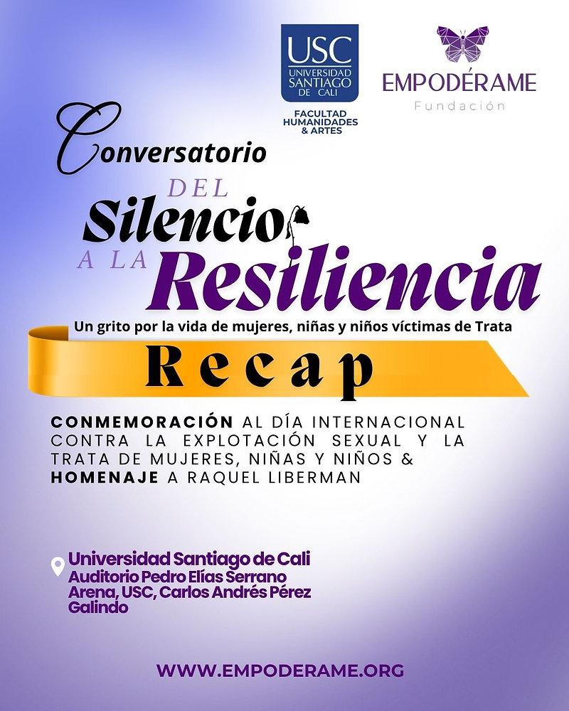 Del silencio a la resiliencia: Universidad Santiago de Cali y Empodérame conmemoran la lucha ...