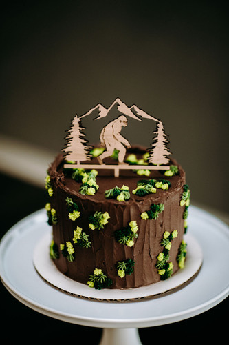 Yeti Cake Topper | Seatown Sweets