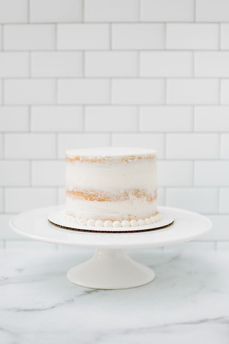 Naked Vanilla Cake | Seatown Sweets