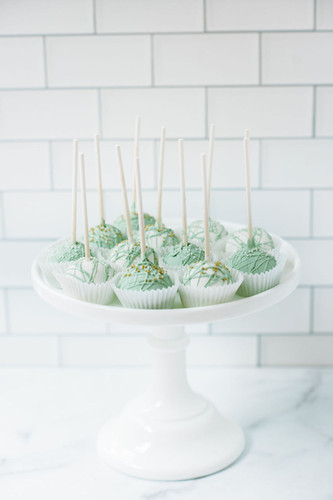 Sage Green Cake Pops | Seatown Sweets