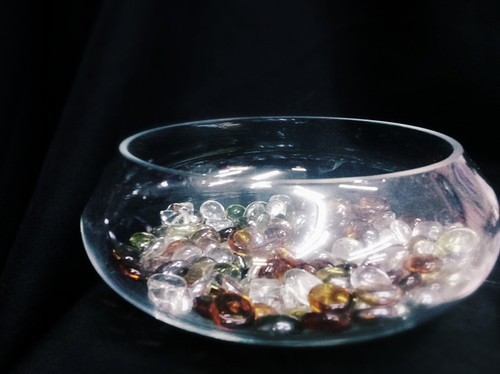 Shallow Fish Bowl Centerpiece | SWH Party Rentals