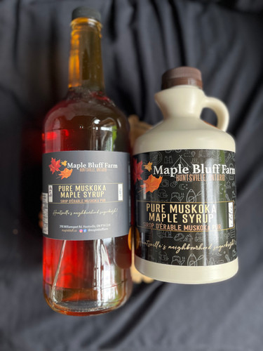 1L Pure Muskoka Maple Syrup | Maple Bluff Farm