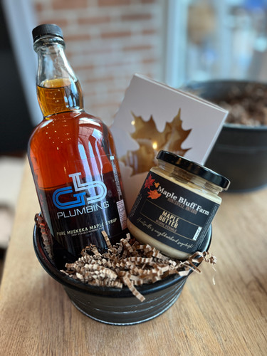 Custom label bottles | Maple Bluff Farm