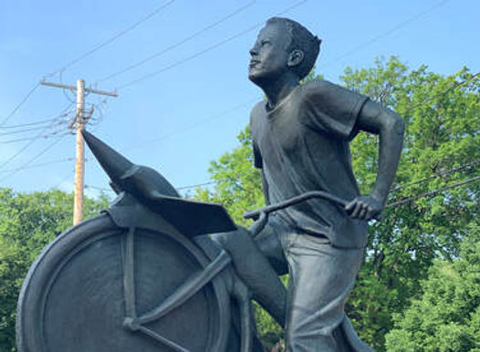 New Sculpture Adorns Mission Road