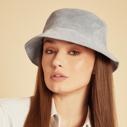 Suede Bucket Hat | SEAM NEWYORK
