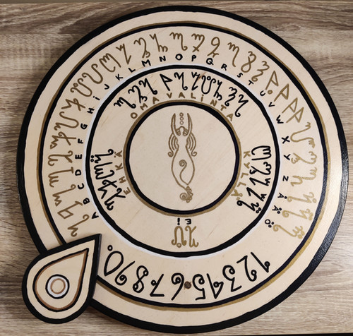 Valo Ouija Kauppa | Mijama™ Galactic Ouija, Valokieli/Noita-aakkosilla