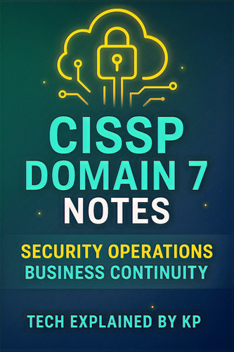 CISSP Domain 7 Study Guide: Security Operations & Business Continuity | Tech Explained