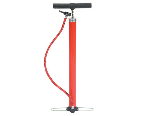 Steel Hand Pump Red | 3 Cross Customs