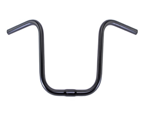 U Lowrider Handle Bar 11 25.4mm - Black | 3 Cross Customs