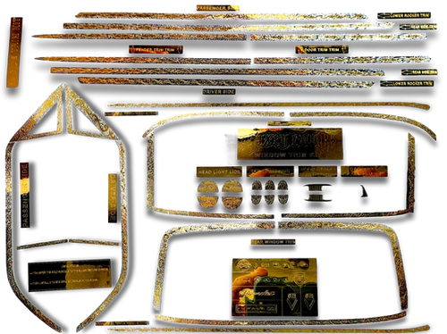 2 Tone engraved decals 64 Impala (Pre assembled) | 3 Cross Customs