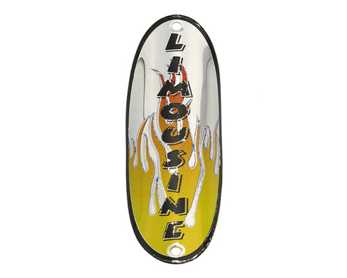 Limousine Name Plate W/Flame | 3 Cross Customs