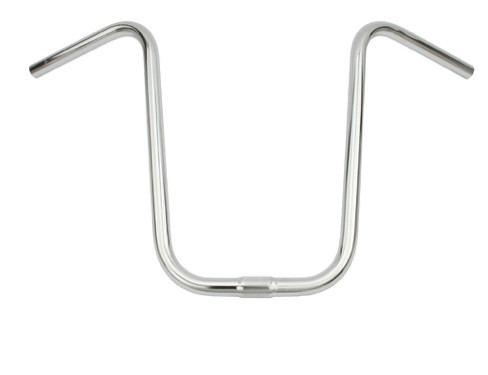 U Lowrider Handle Bar 15 25.4mm - Chrome | 3 Cross Customs