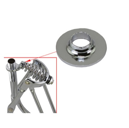 Spring Fork Spring Holder Washer OD26/ID10 - Chrome | 3 Cross Customs
