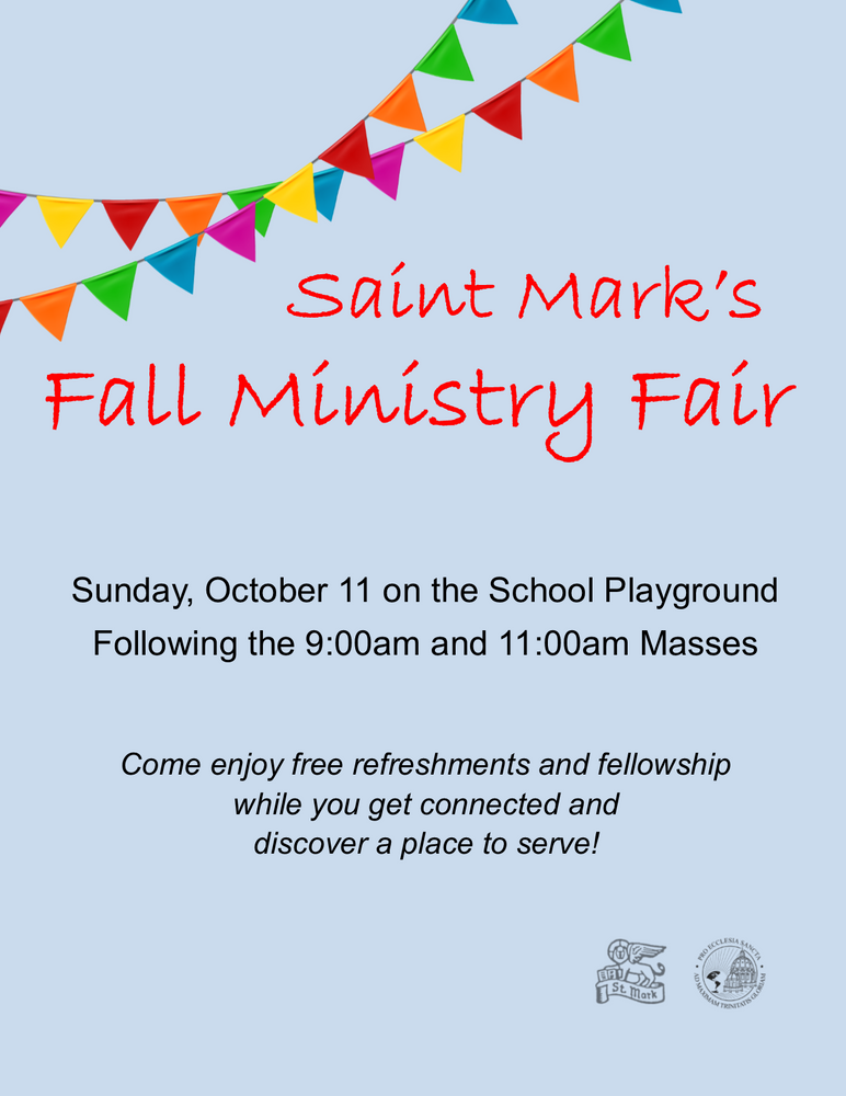 Ministry Fair (Oct 11)