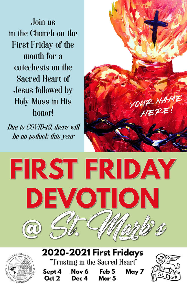 First Friday Devotion (May 7)