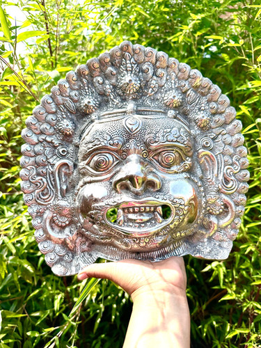 Mahakala Wall Hanging (Protection Symbol) | Handmade Jewellery
