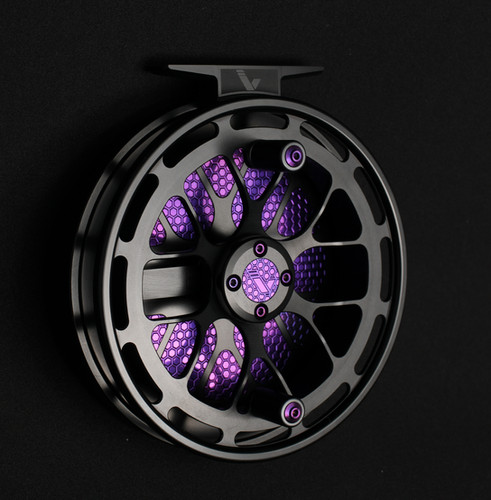 #002 -5" Centerpin Reel- Titanium Inlay | Vision Metal Design
