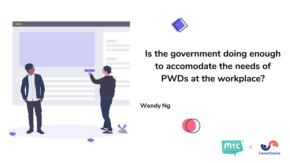 Is the government doing enough to accommodate the needs of PWDs at the ...