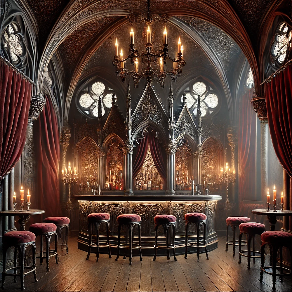 Best Gothic Bar Ideas: Furniture, Decor, and Themes | Sip The Style