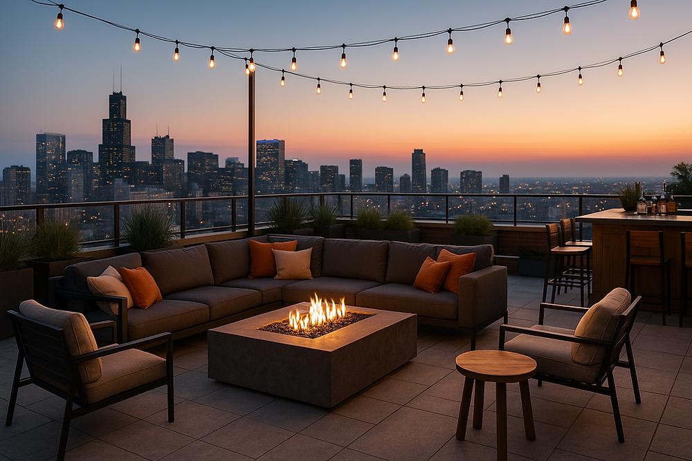 How to Design Your Dream Rooftop Smoking Lounge with a Stunning View