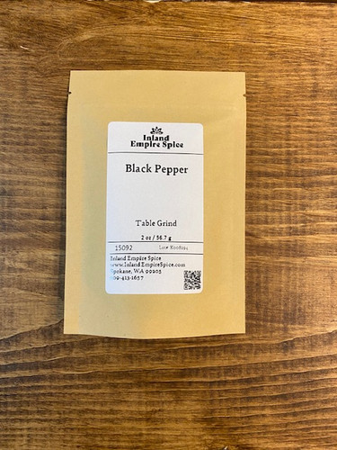 Black Pepper, Table Grind | Inland Empire Spice