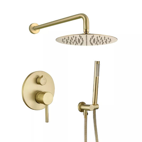 Brushed Gold Shower Set | ATL Home Decore