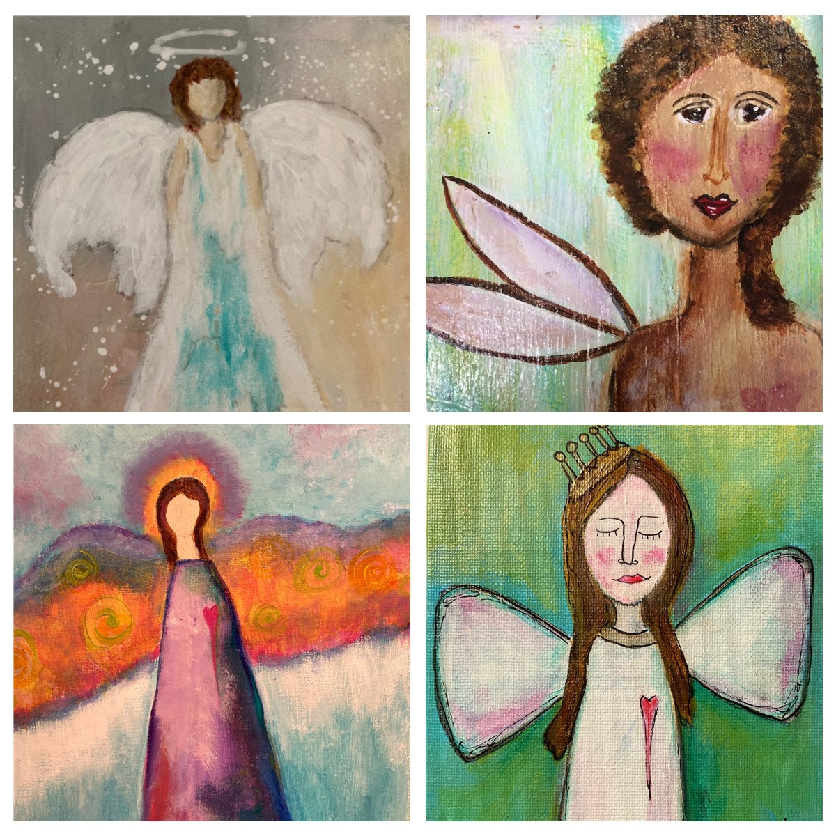 Angels Surround Us: Zoom Class | Artful Dreamers