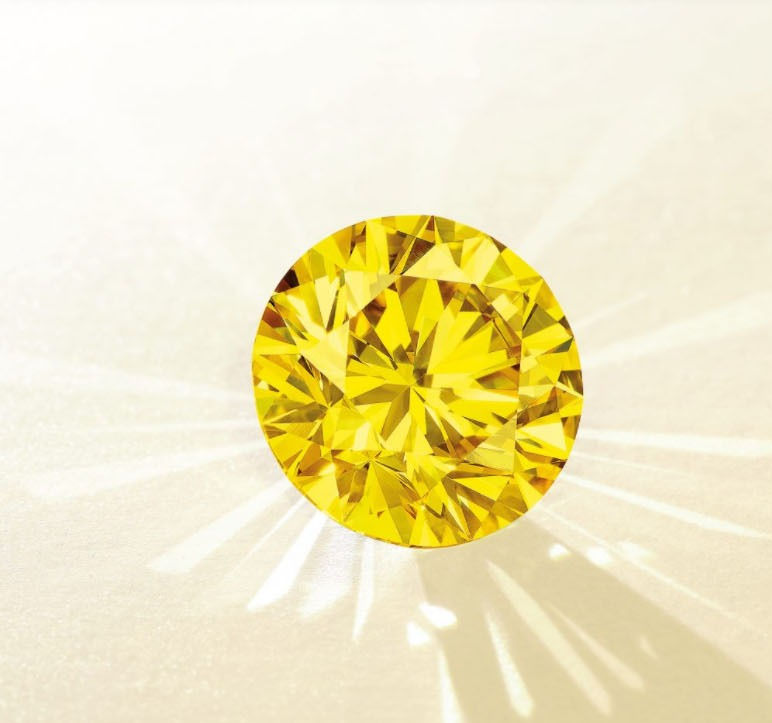 Zimmi yellow diamond VS Normal yellow diamond