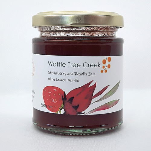 Strawberry & Rosella Jam with Lemon Myrtle | wattletreecreek