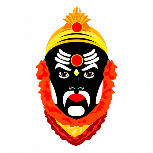 Swami Koragajja Cloth Sticker | Kotian